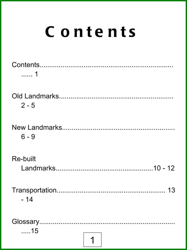 London landmark fact_sheets[1] | PPT
