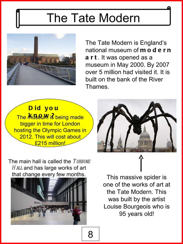 London landmark fact_sheets[1] | PPT