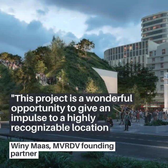 MVRDV to build artificial hill alongside London's Marble Arch. | PDF