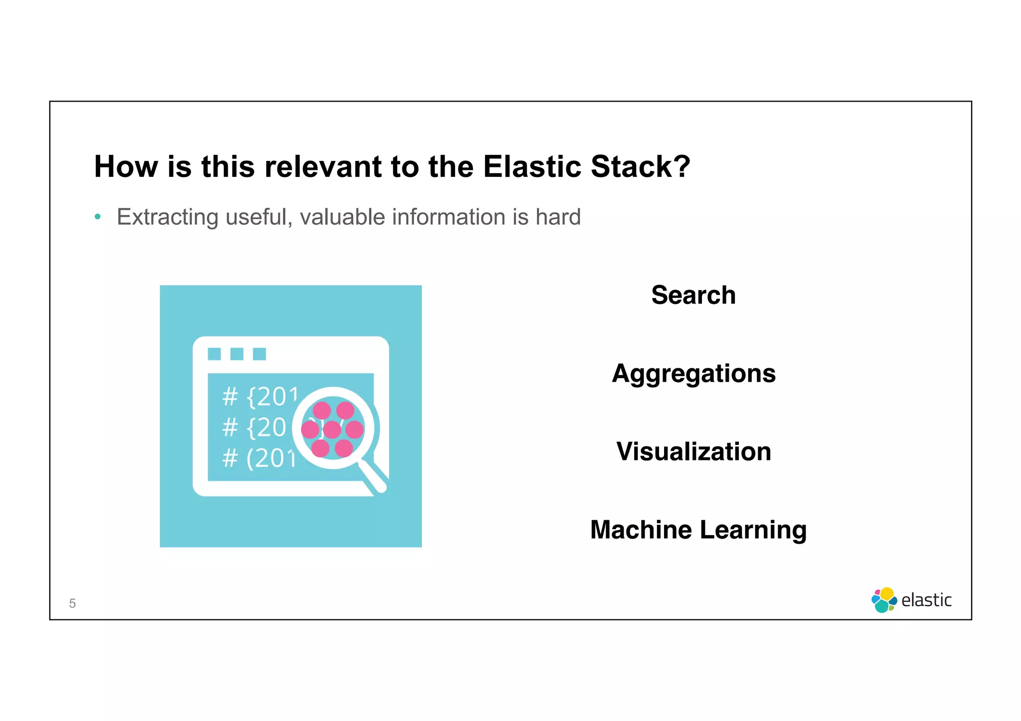Machine Learning and the Elastic Stack | PDF