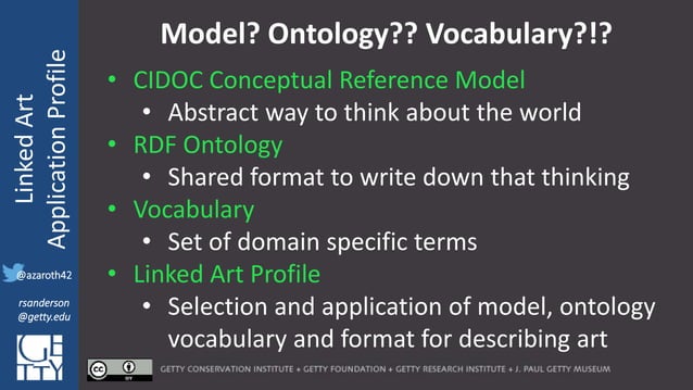 Introduction to Linked Art Model | PPTX