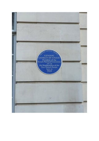 London’s blue plaques | PDF