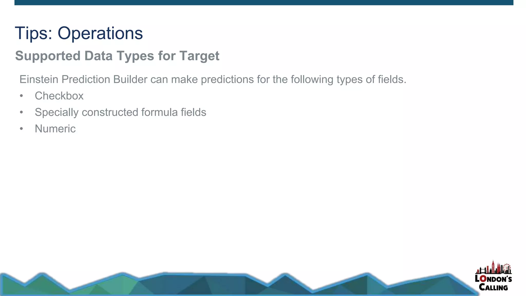 Einstein Analytics Prediction Builder | PPTX
