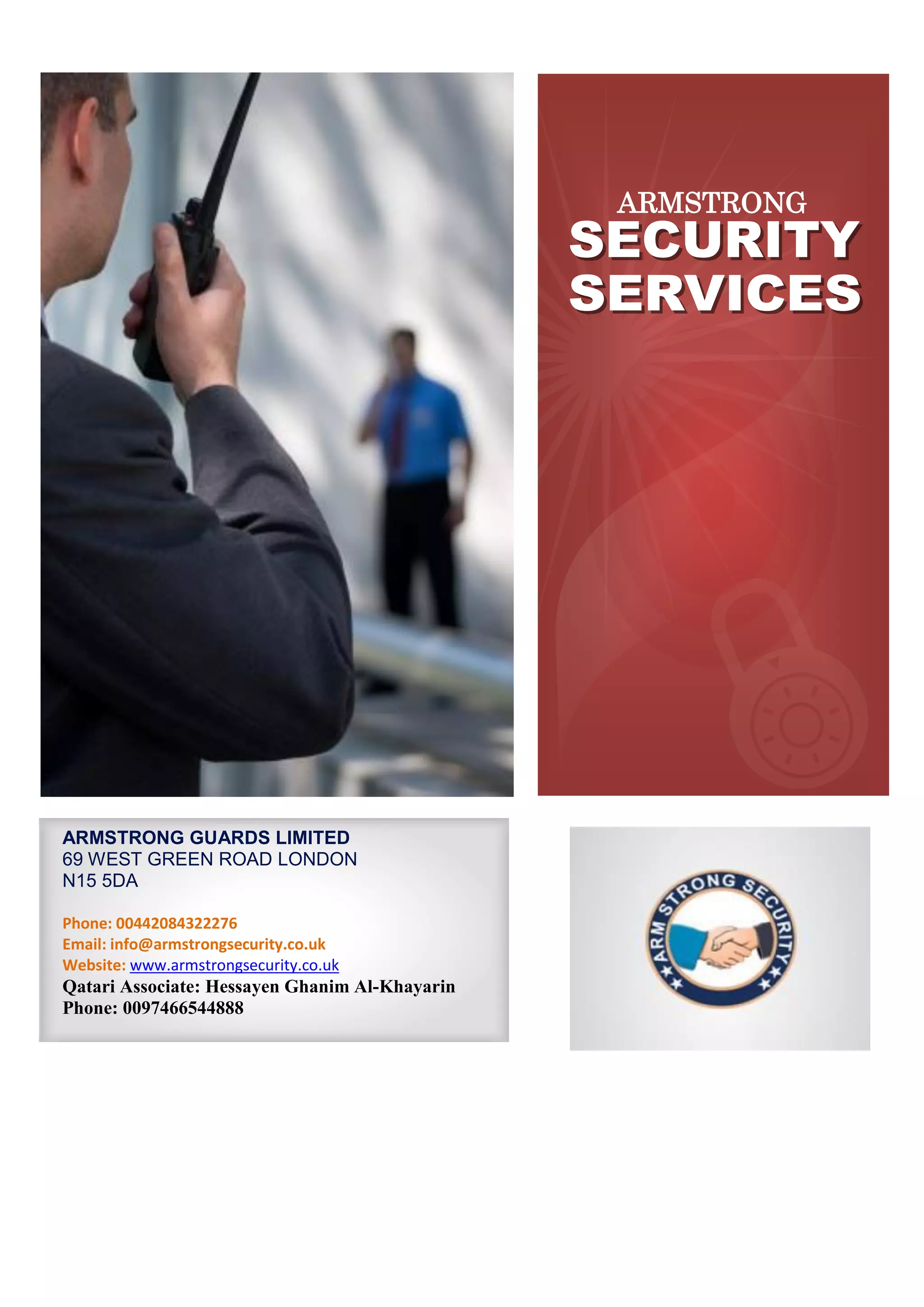 London Security Companies Looking for Arab Markets | PDF