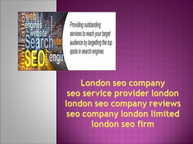 London seo company | PPT