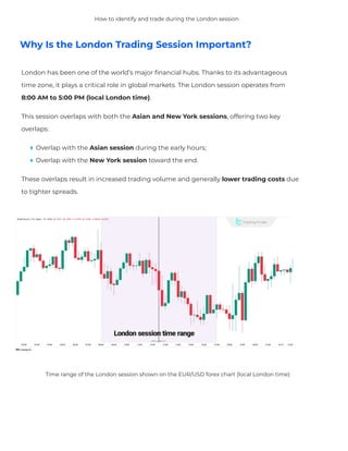 London Trading Session; Exact Timing in GMT Time Zone | PDF