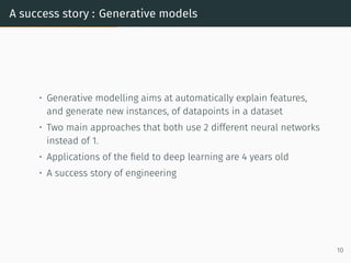TensorFlow London: Cutting edge generative models | PPT