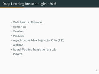 TensorFlow London: Cutting edge generative models | PPT