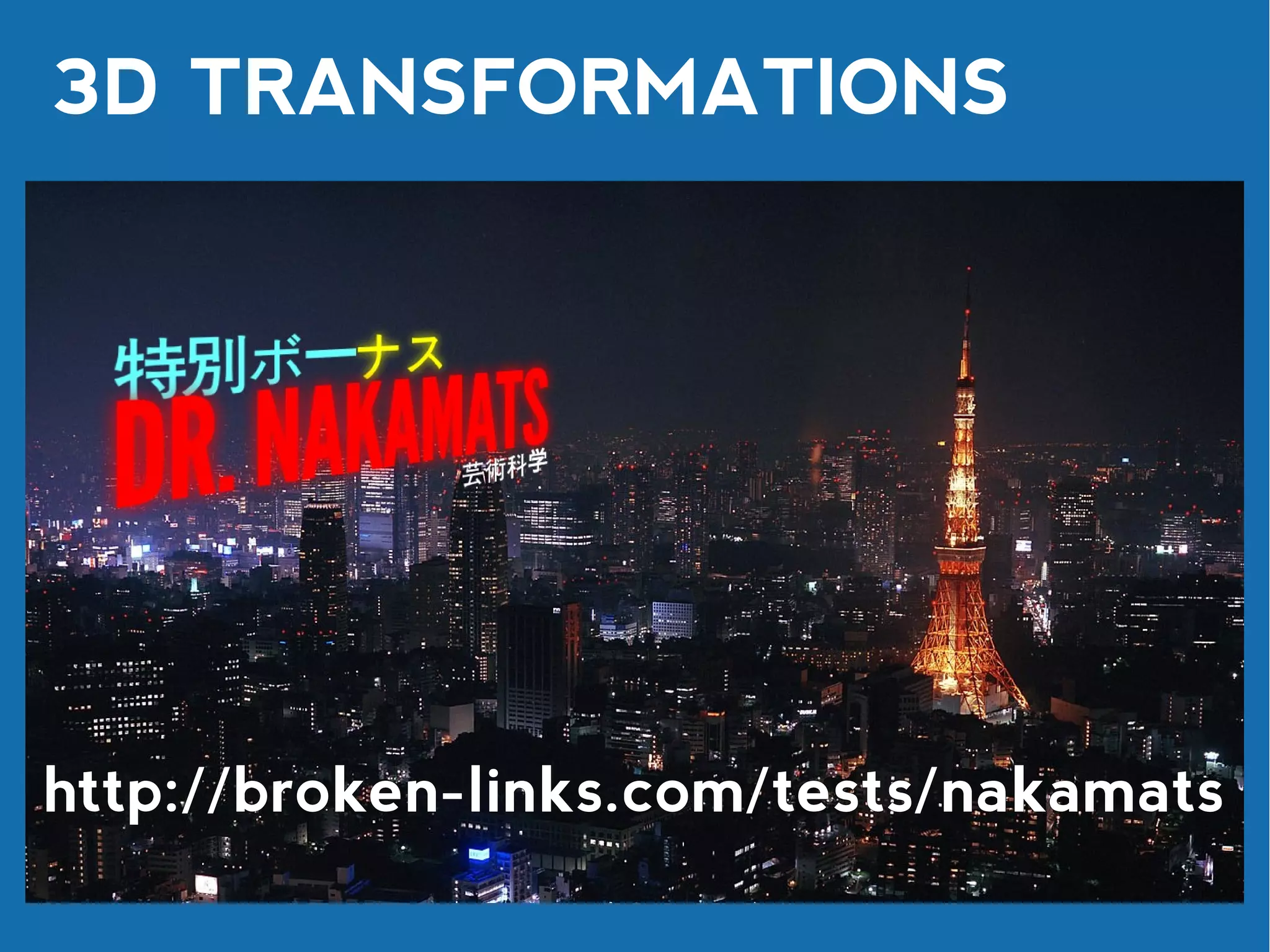 The CSS3 of Tomorrow | PPT