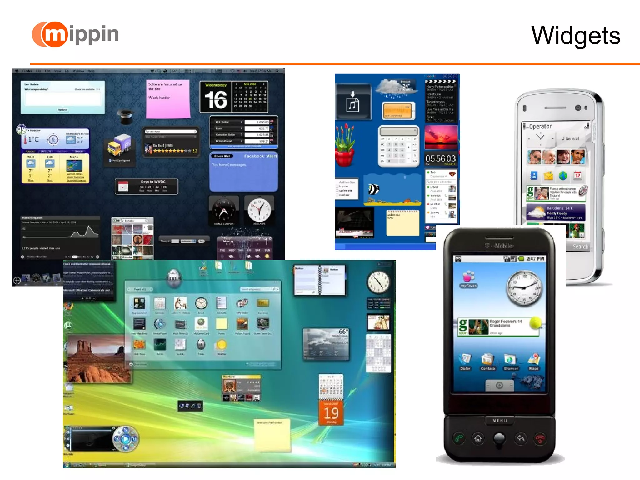 Londroid Android Home Screen Widgets | PPT