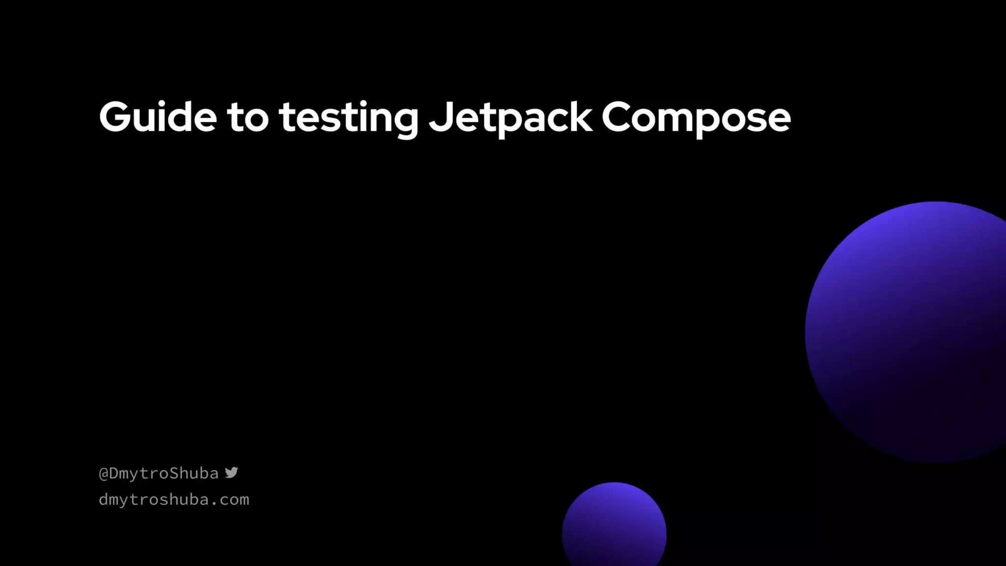 Guide To Testing Jetpack Compose Ppt