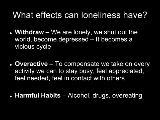 Loneliness | PPT