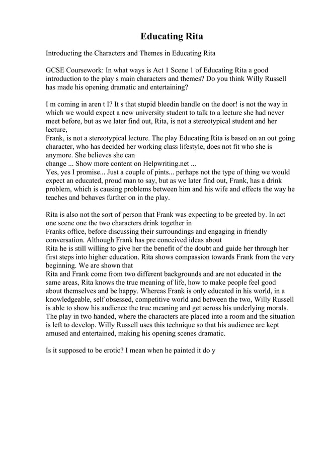 Loneliness In Of Mice And Men Essay | PDF