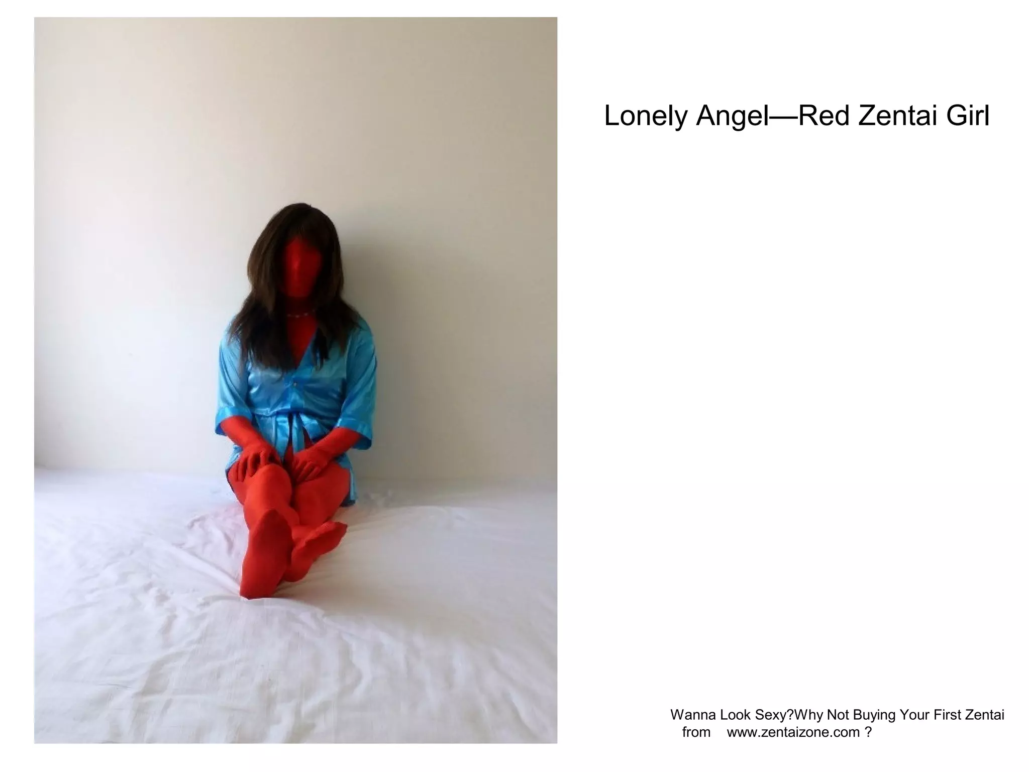 Lonely angel—red zentai girl | PPT | Women\'s Clothing | Women\'s Fashion