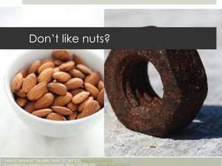 On Being a Lone Nut | PPTX | Healthy Cooking and Eating | Food & Drink