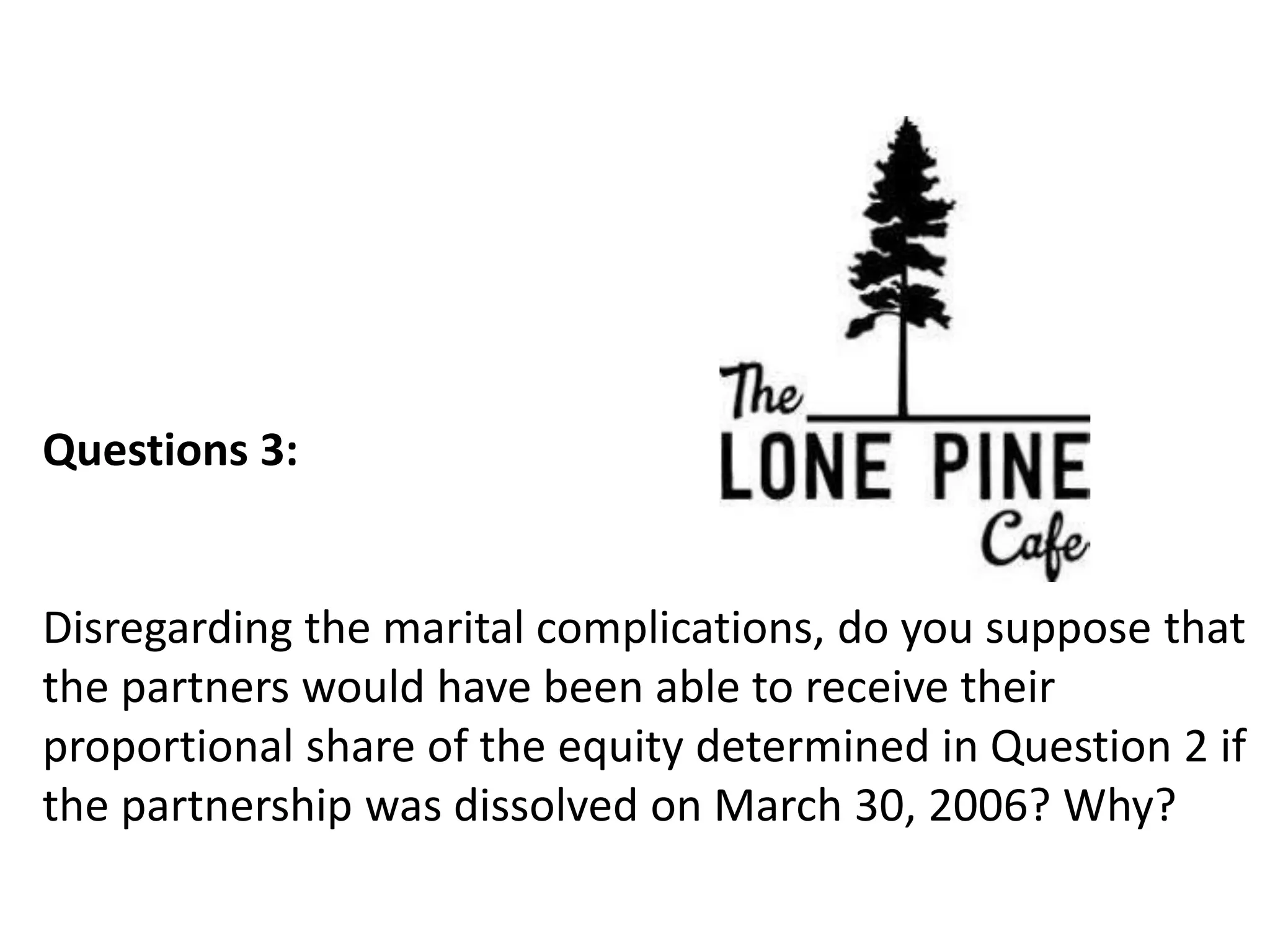 Lone pine cafe (a) | PPTX