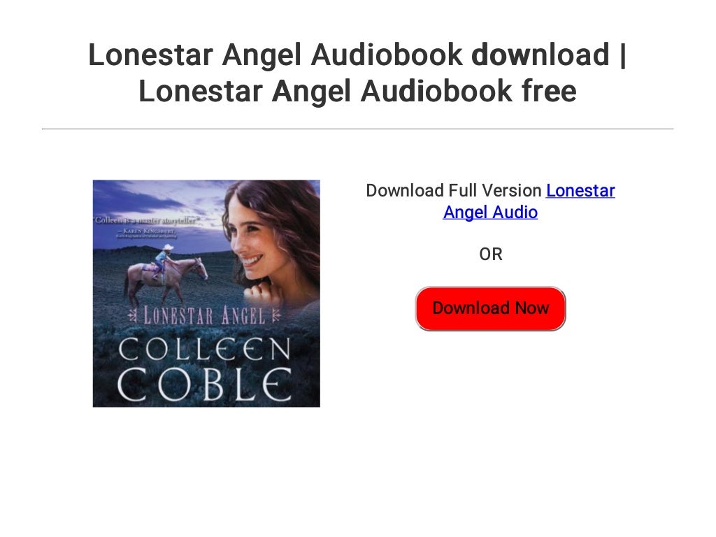 Lonestar Angel Audiobook Download Lonestar Angel Audiobook Free