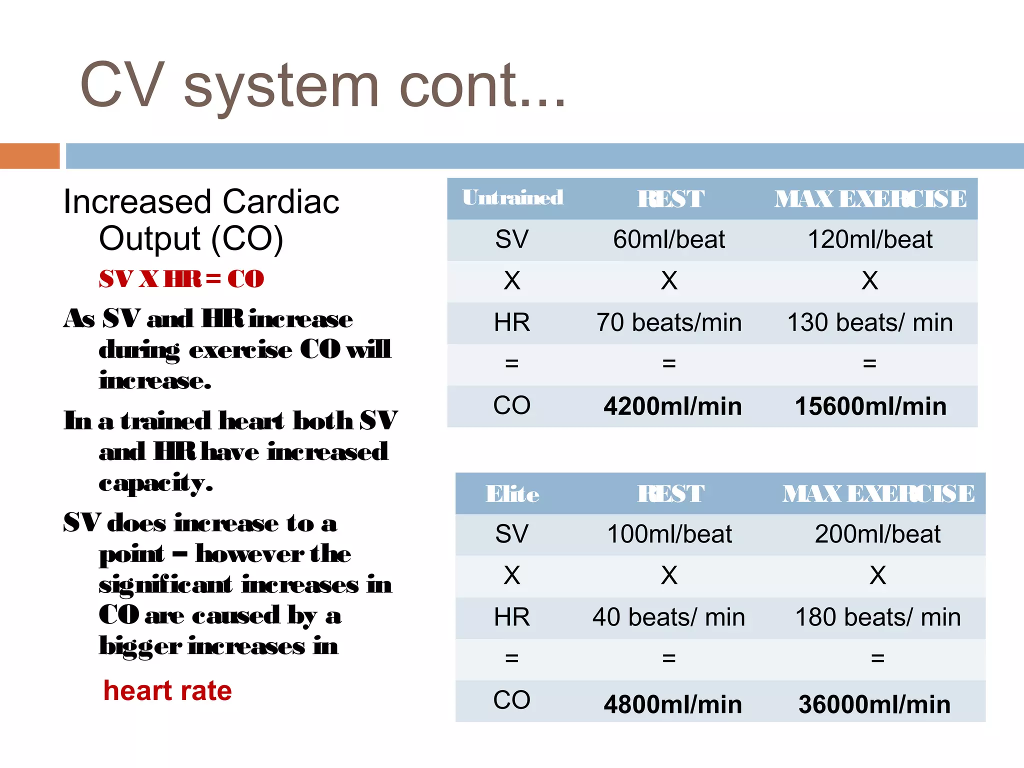 Long term effect of exercise - Cardiovascular and energy systems.ppt