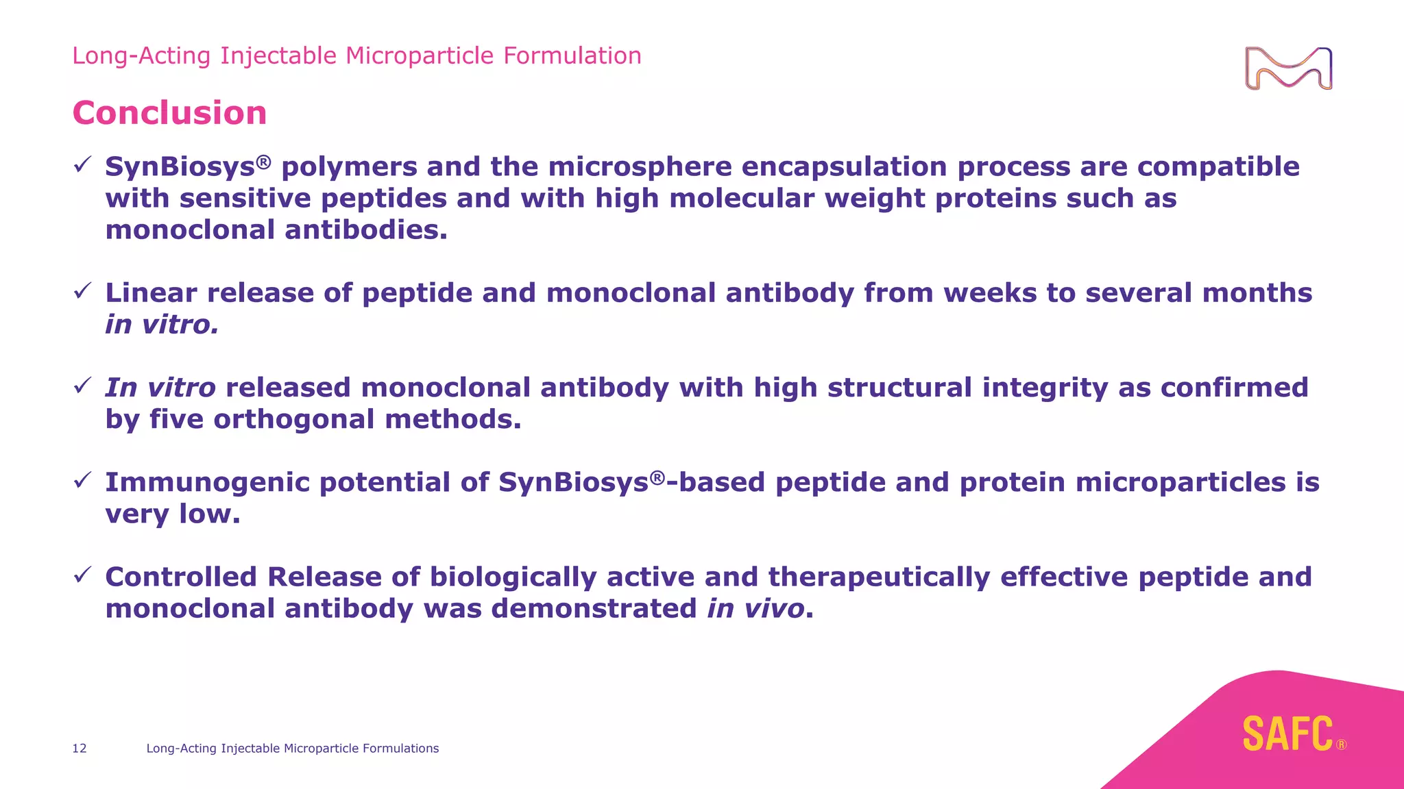 Long Acting Injectables - A New Dimension for Proteins and Peptides | PDF