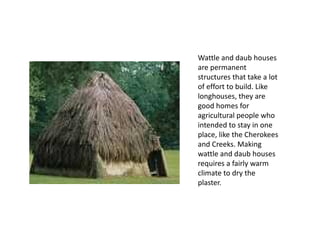 Long ago homes of the creek and cherokee | ODP