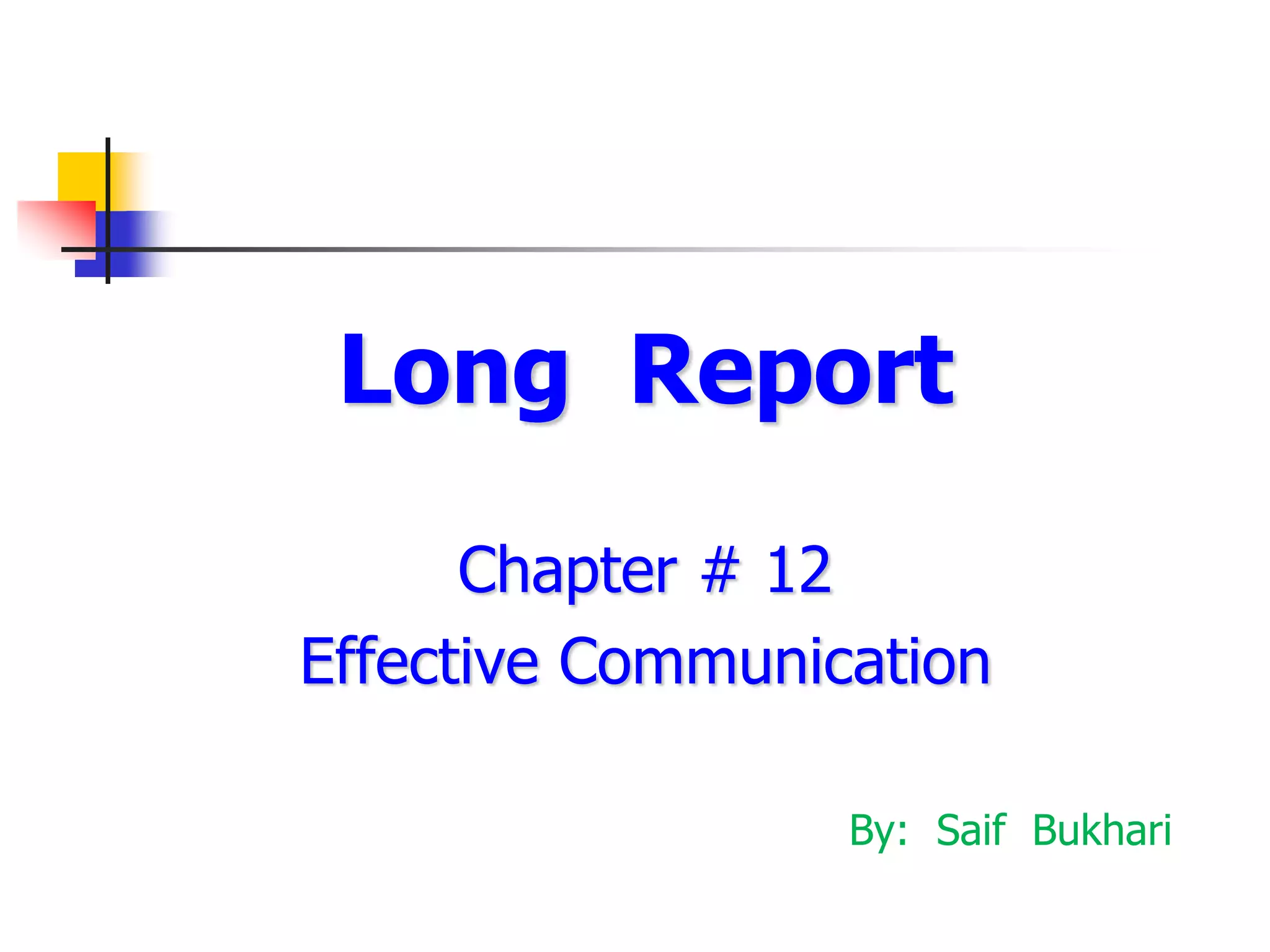 long-reports-ppt.ppt