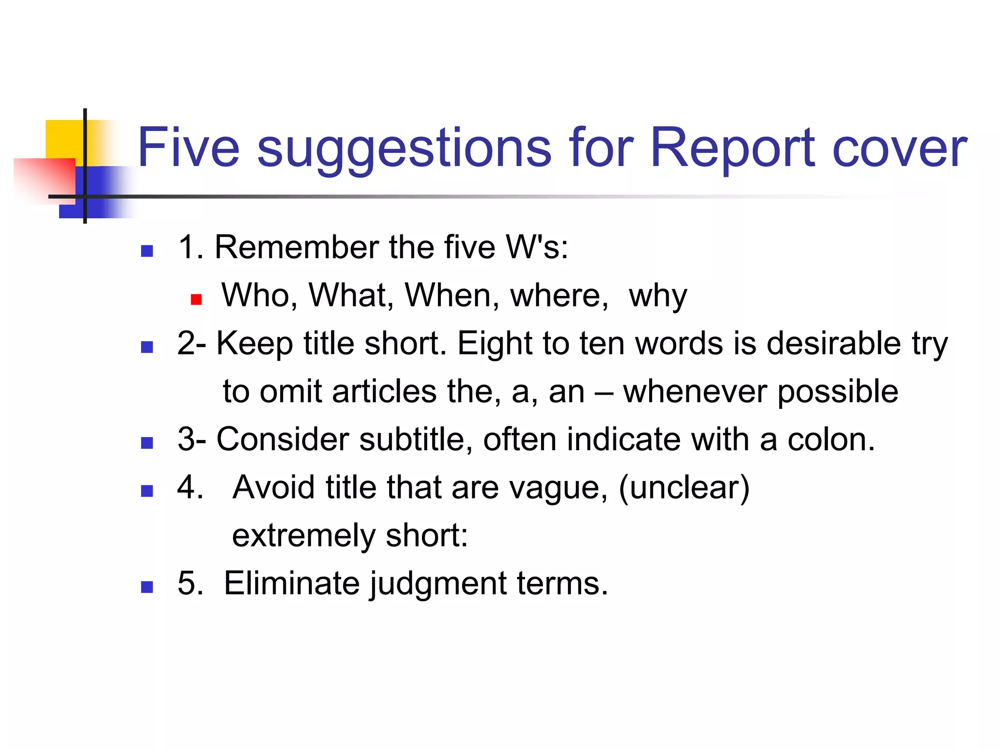long-reports-ppt.ppt