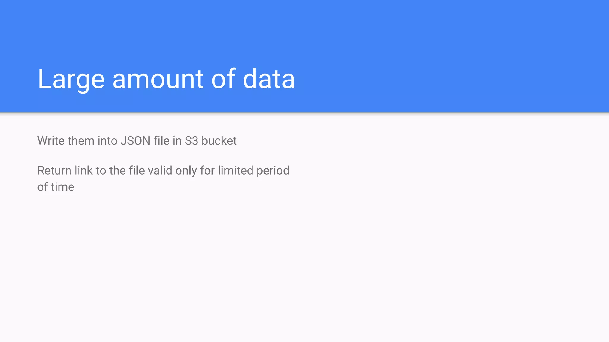 Long running REST API calls | PPT