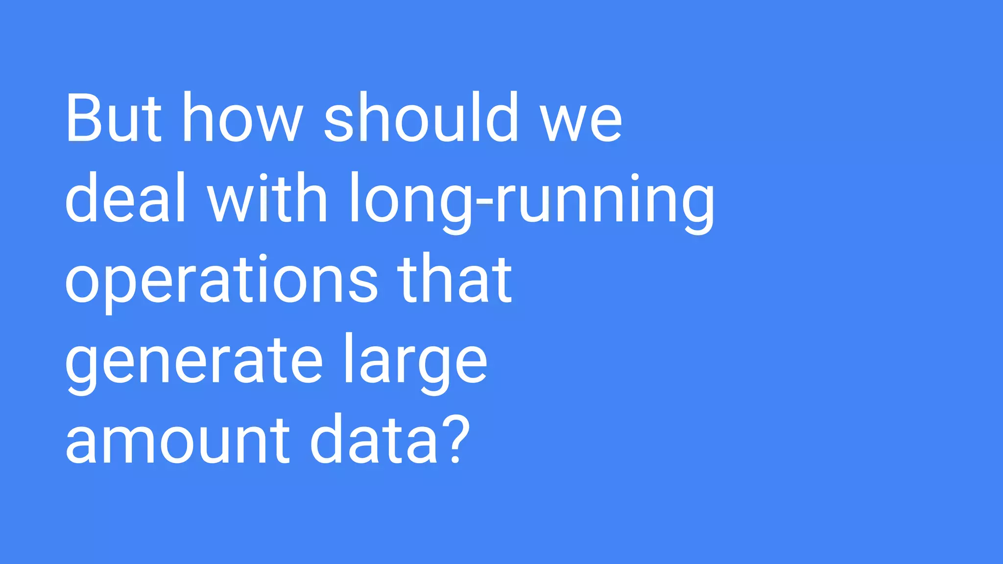 Long running REST API calls | PDF