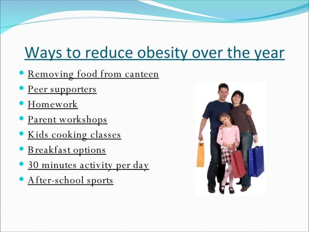 Long term strategies to reduce obesity | PPT