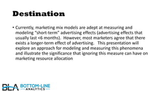 Measuring the Lonng-Term Effects of Advertising | PDF