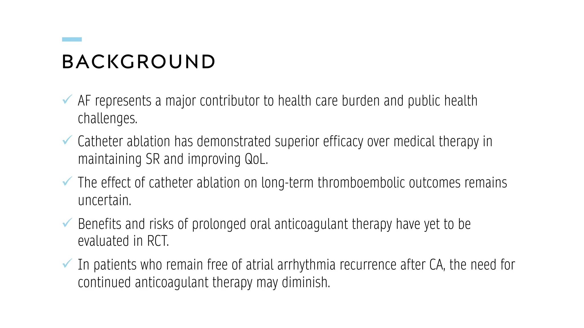 Long-Term Anticoagulation Discontinuation After Catheter Ablation for ...