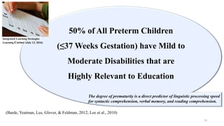 Long term outcome of preterm birth 4-4-2017 | PPTX
