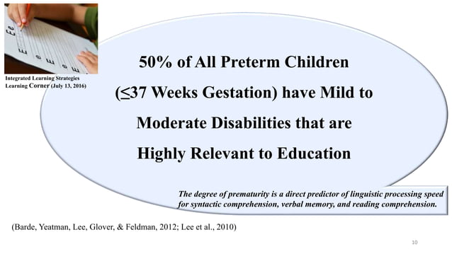 Long term outcome of preterm birth 4-4-2017 | PPT
