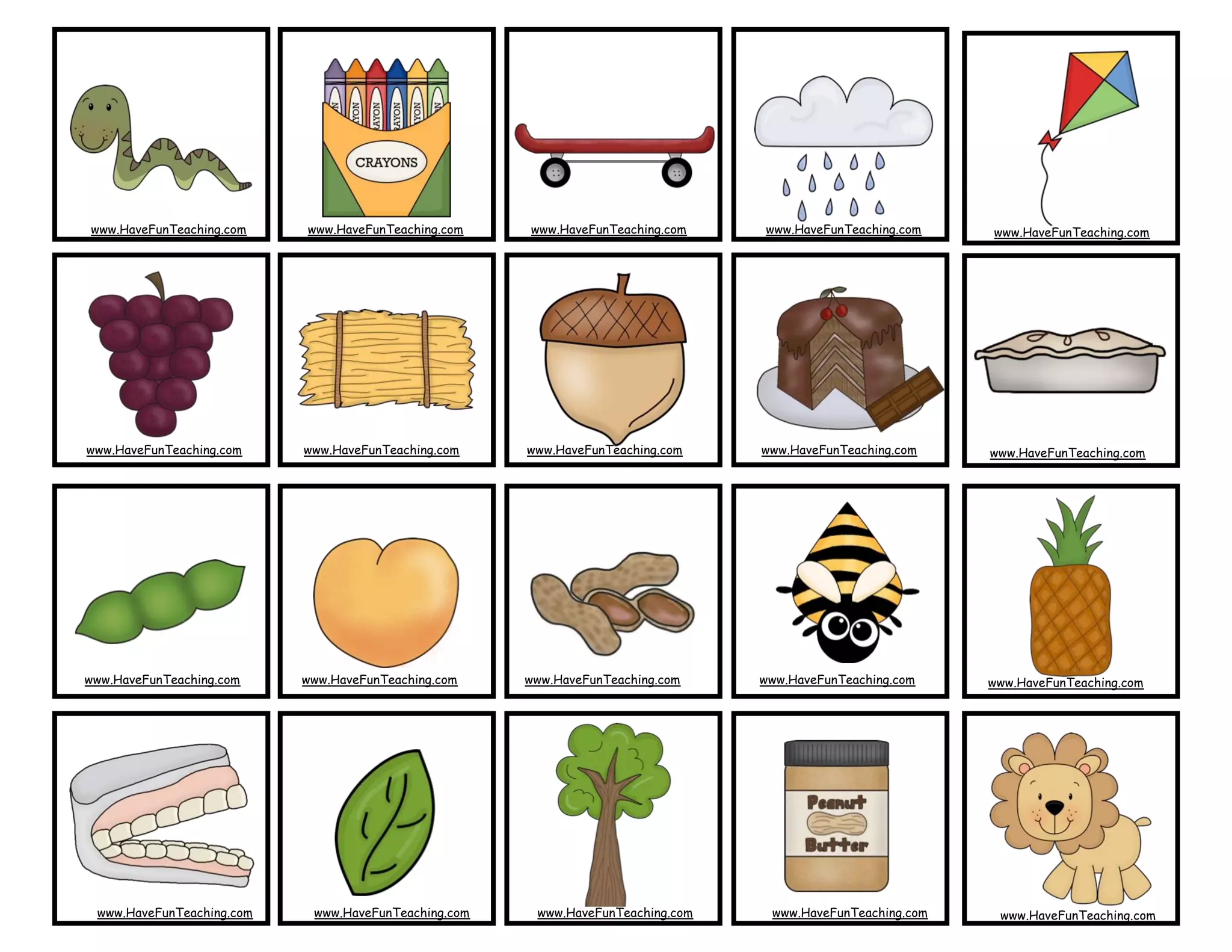 Long vowels-activity | PDF