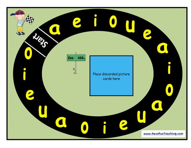 Long vowels-activity | PDF | Board Games and Puzzles | Games and Puzzles