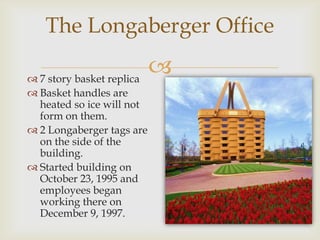 Longaberger powerpoint (cis 100) | PPTX