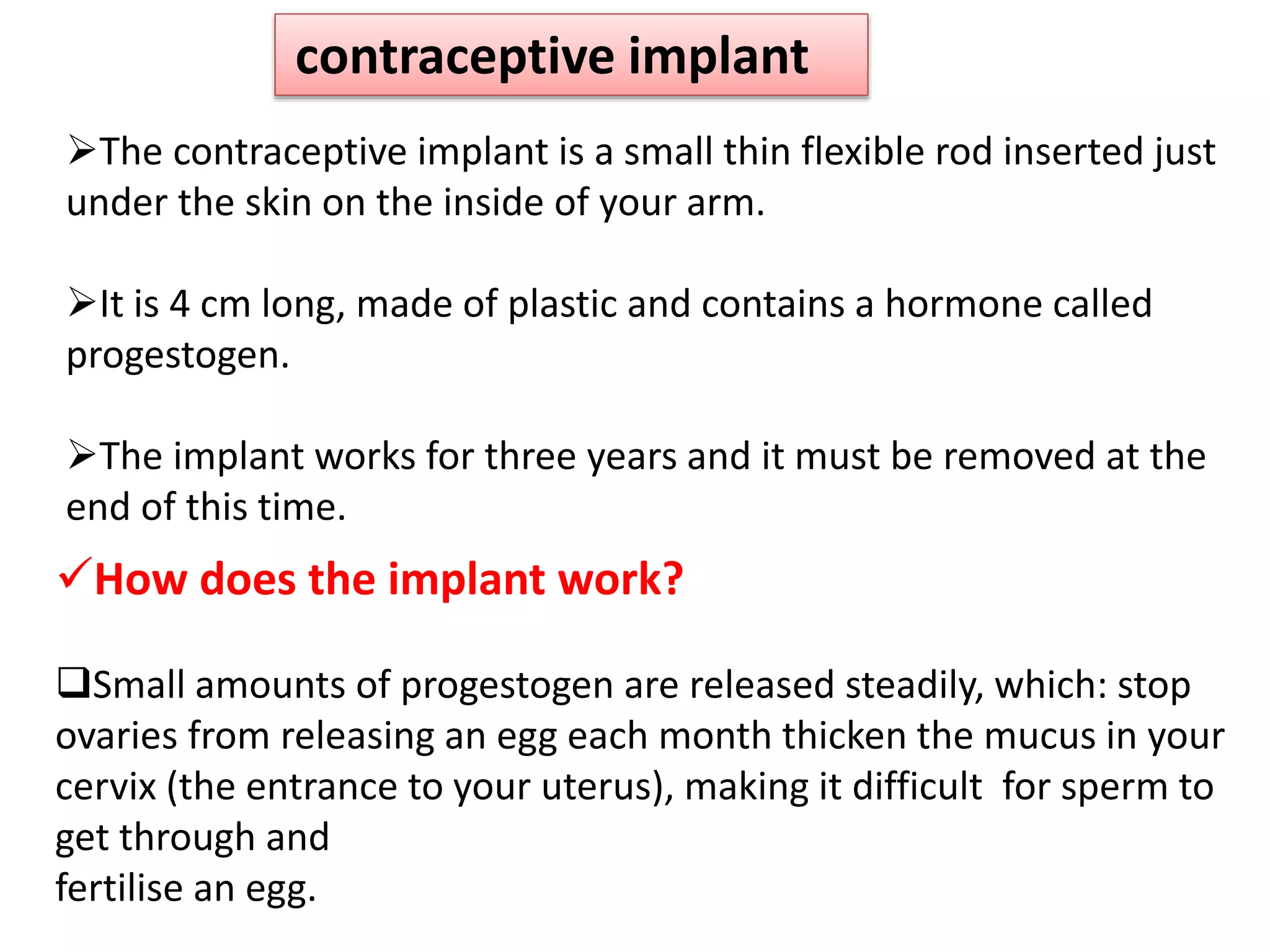 Long acting contraceptives drug delivery system | PPTX