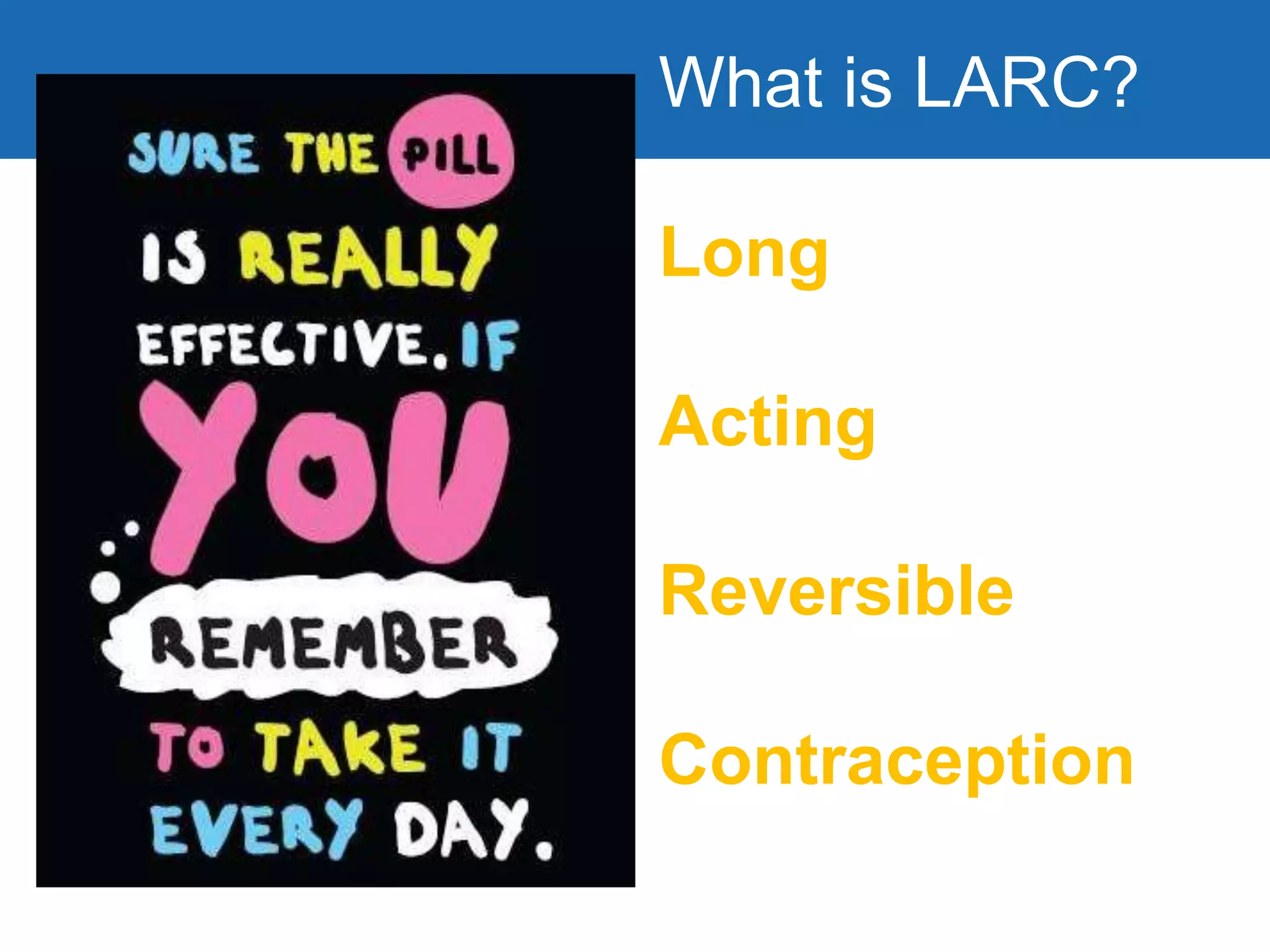 Long Acting Reversible Contraception | PPTX