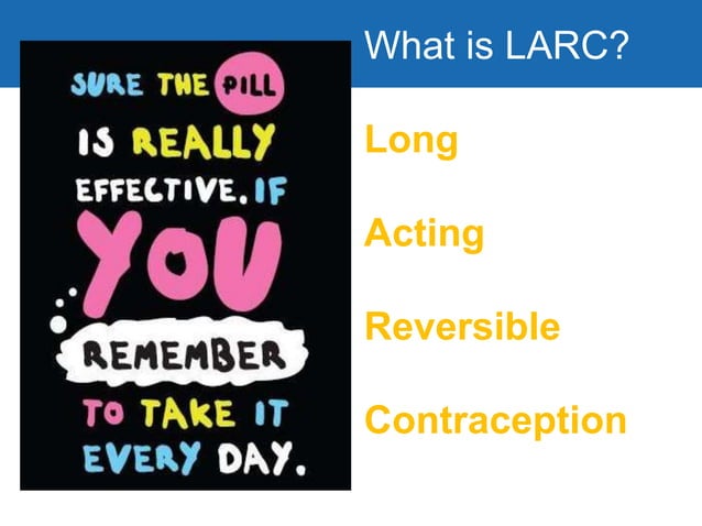 Long Acting Reversible Contraception | PPTX