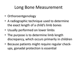 Long bone measurement | PPT