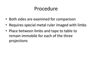 Long bone measurement | PPTX