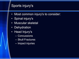 Long bone & sports injuries | PPTX