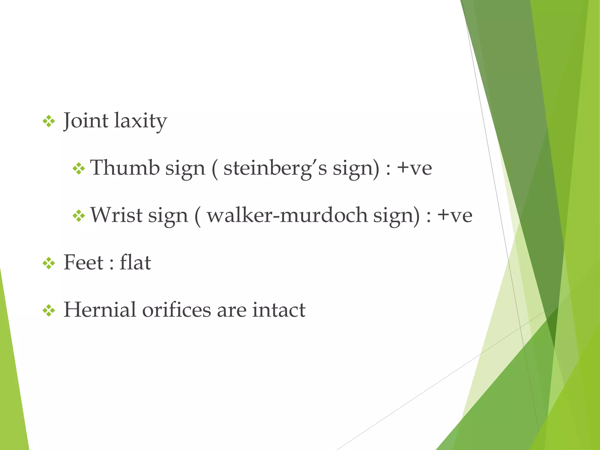 Long case marfan syndrome | PPTX