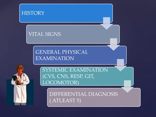 Guideline to Clinical Exam Medicine and Allied | PPTX