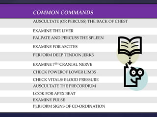 Guideline to Clinical Exam Medicine and Allied | PPT