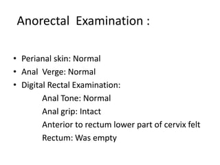 Long case presentation ( urogenital sinus ).pptx