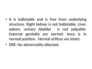 long case,Wilms tumor Copy most common renal malignancy in children.pptx