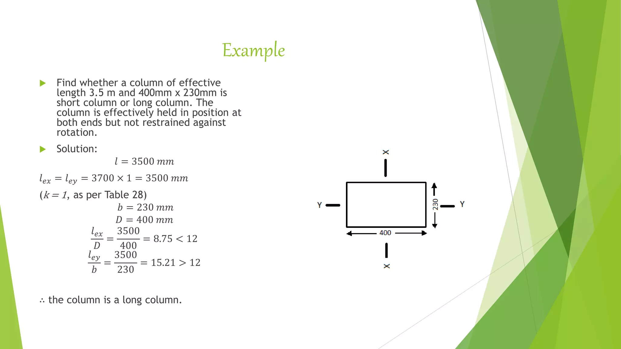 Long column & short column | PPTX
