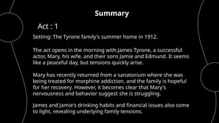 Long Day's Journey into Night by Eugene O'Neill | PPTX