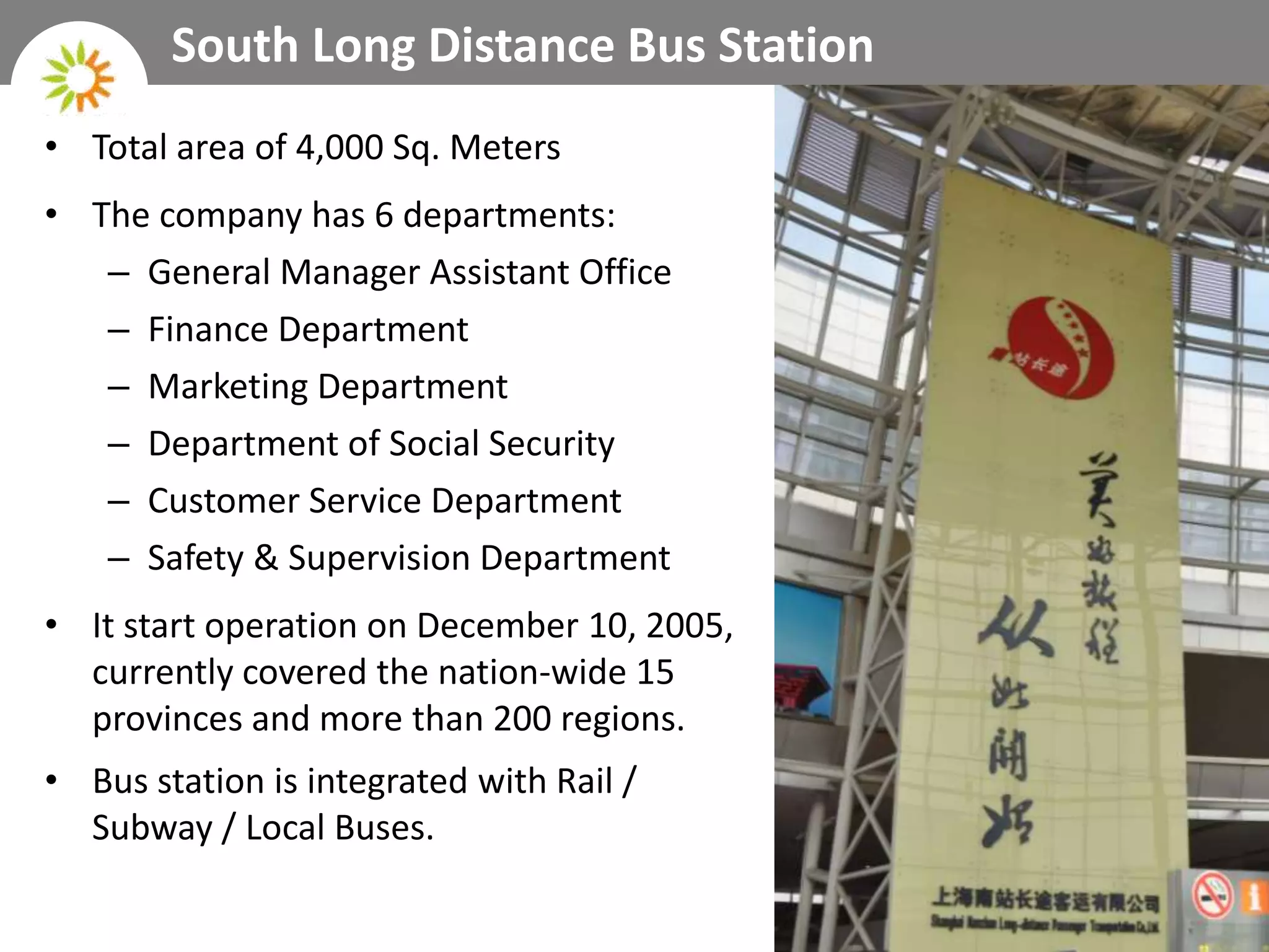Shanghai Long Distance Bus Station | PPT